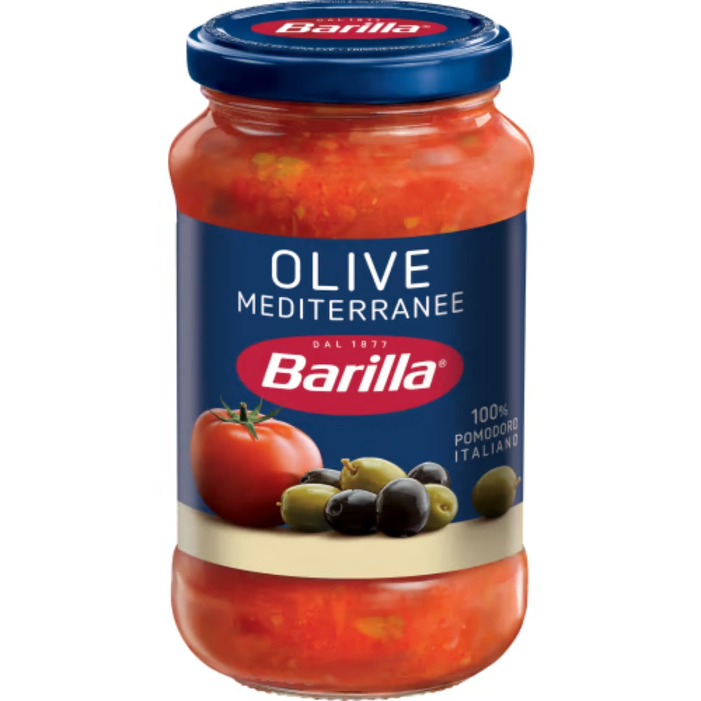 Barilla Mediterranee Olive Pastasås - Olive Pasta Sauce 400g