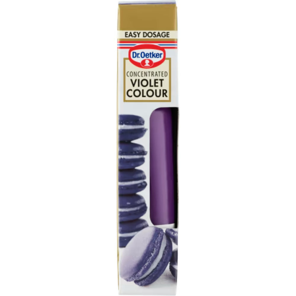 Dr Oetker Violet Colour Gel - Purple Gel Food Color 15g
