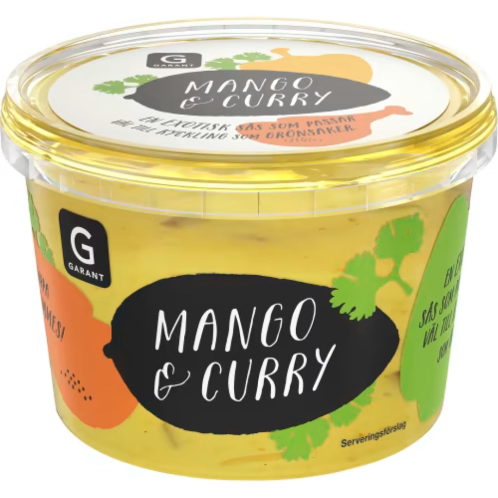 Garant Mango Currysås - Mango Curry Sauce 200ml