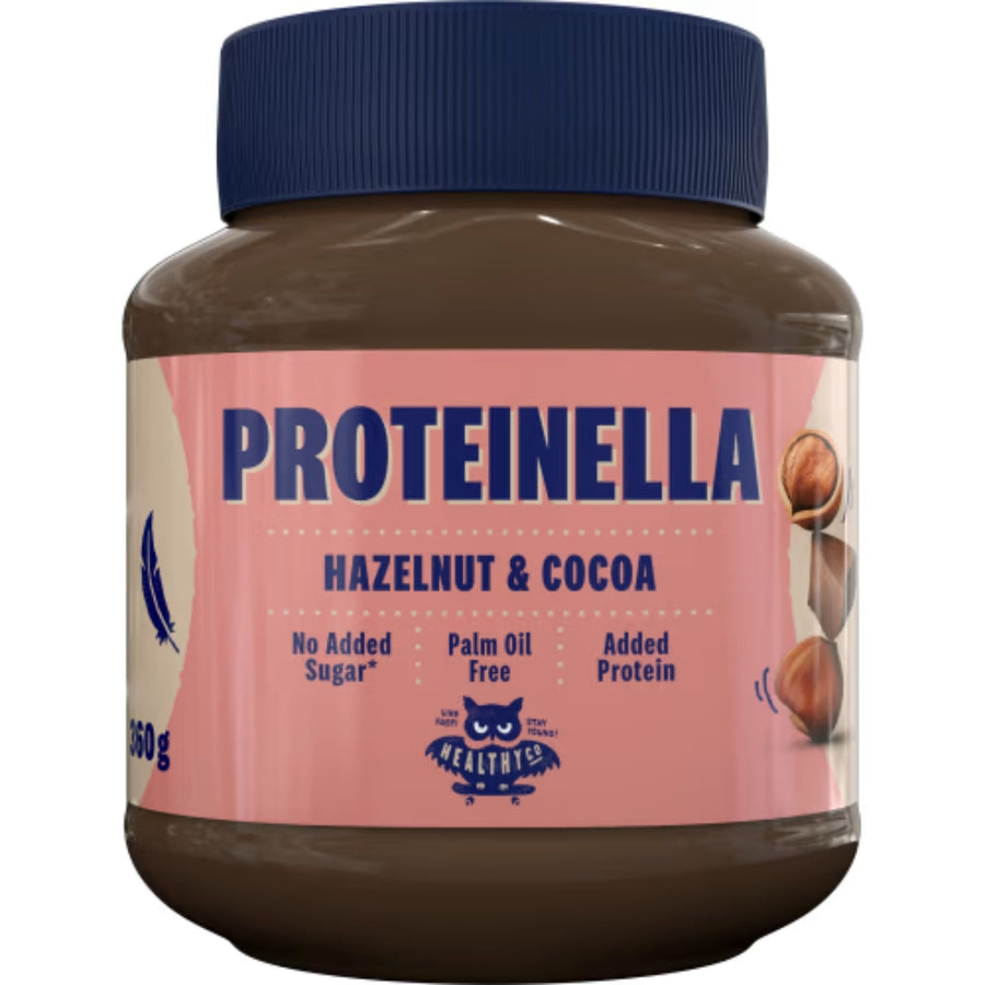 Healthyco Hazelnut Cocoa Proteinella - Smooth Hazelnut and Cocoa Sprea