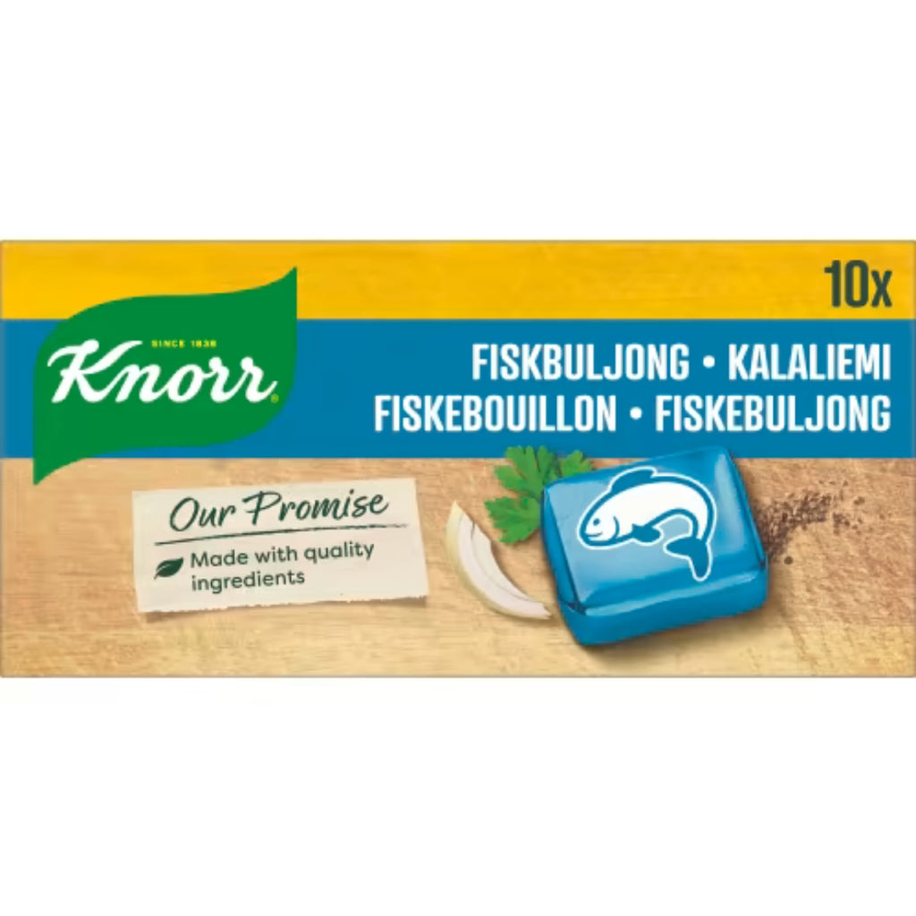 Knorr Fiskbuljong Tärningar - Fish Bouillon Cubes 10p/5l
