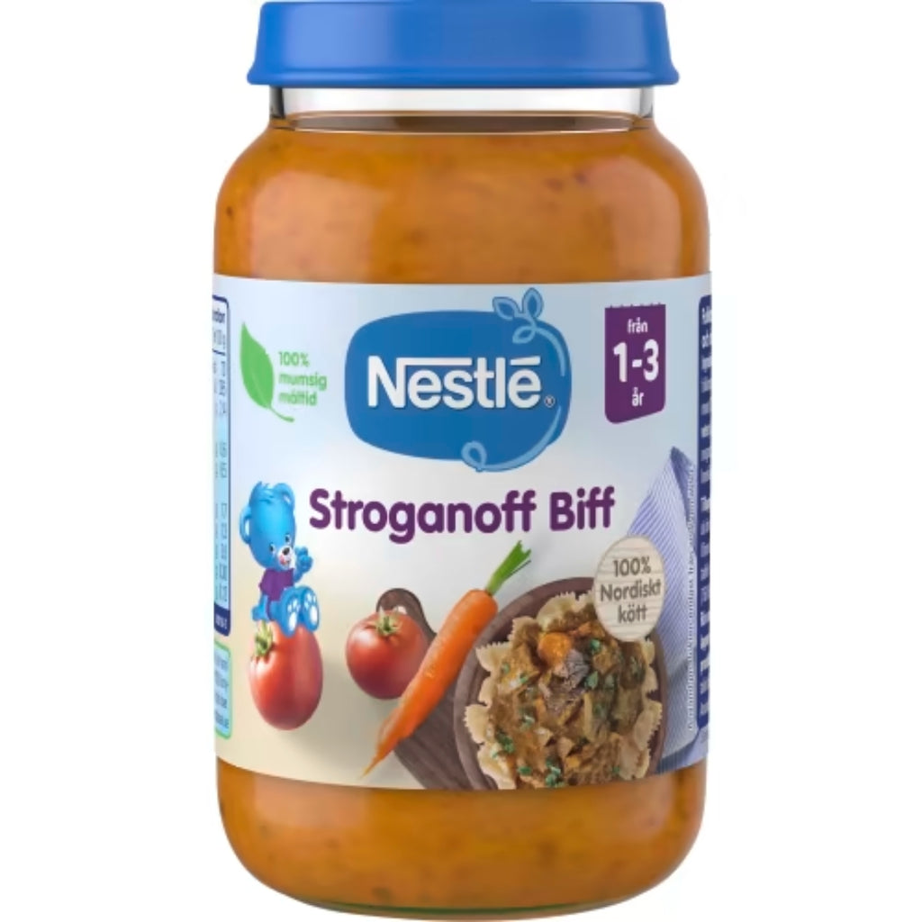 Nestlé Stroganoff Biff 1-3 År - Stroganoff Beef 220g