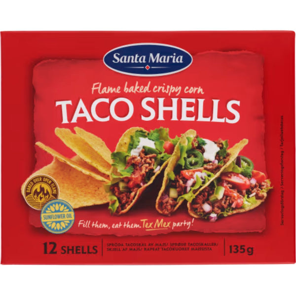 Santa Maria Taco Shells 12-pack - Taco Shells 135g