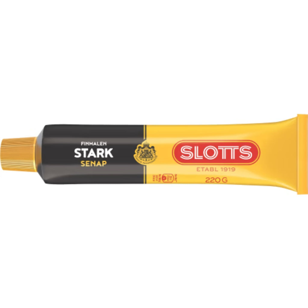 Slotts Stark Senap - Strong Mustard 220g