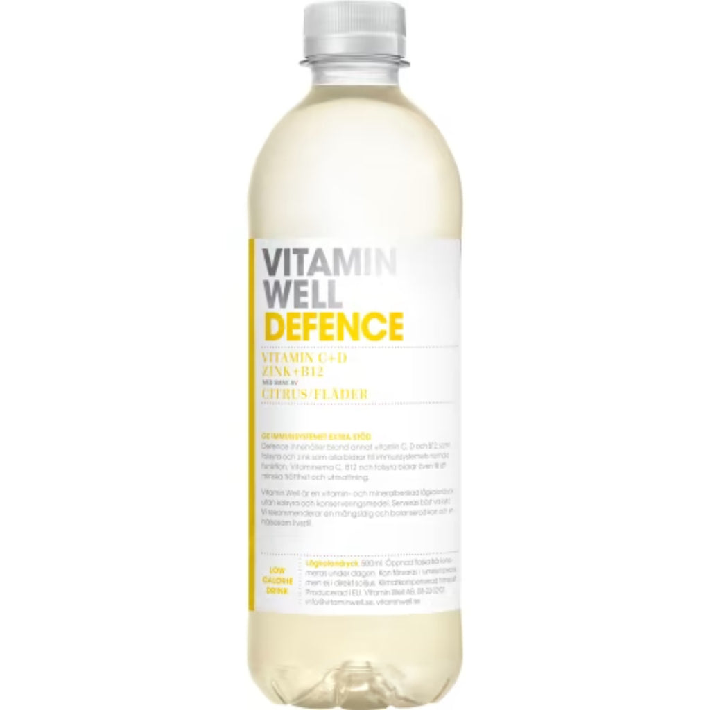 Vitamin Well Defence Citrus/fläder Funktionsvatten Pet - Citrus Elderf