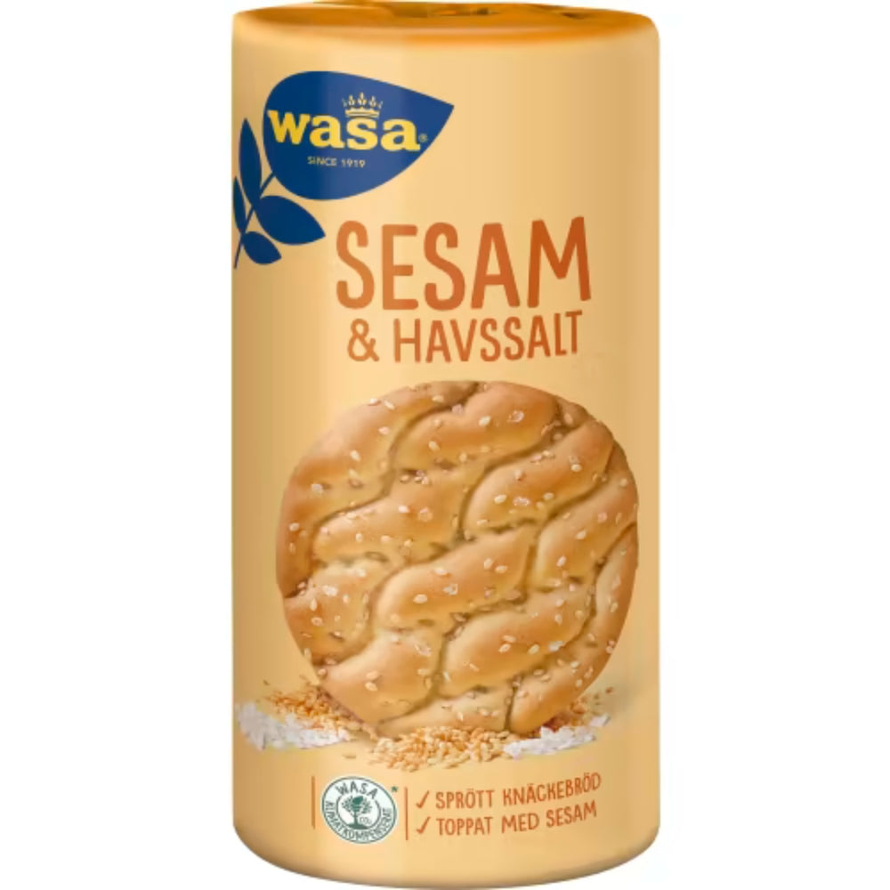 Wasa Sesam & Havssalt - Sesame & Sea salt Crispbread 290g